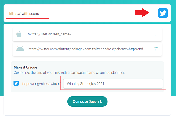 How To Create App Deep Links Into Twitter That Pre Populate A Tweet 
